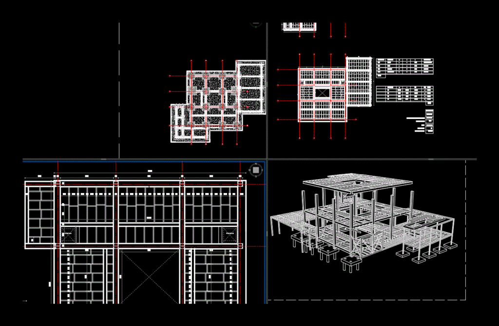 Detalles Columnas En DWG (313.97 KB) | Librería CAD