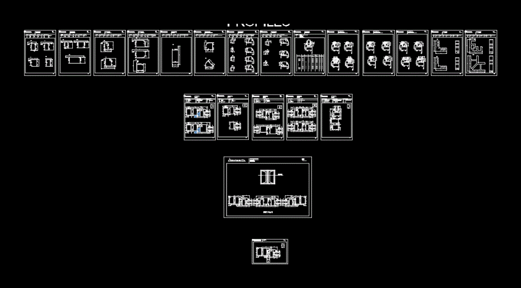 Tilt Window Detail in DWG (118.42 KB) | CAD library