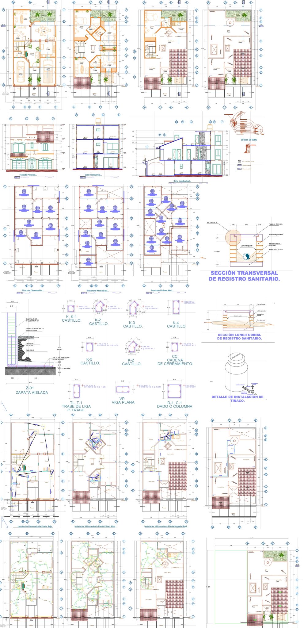 Commercial Building Plans In DWG (1.12 MB) | CAD library
