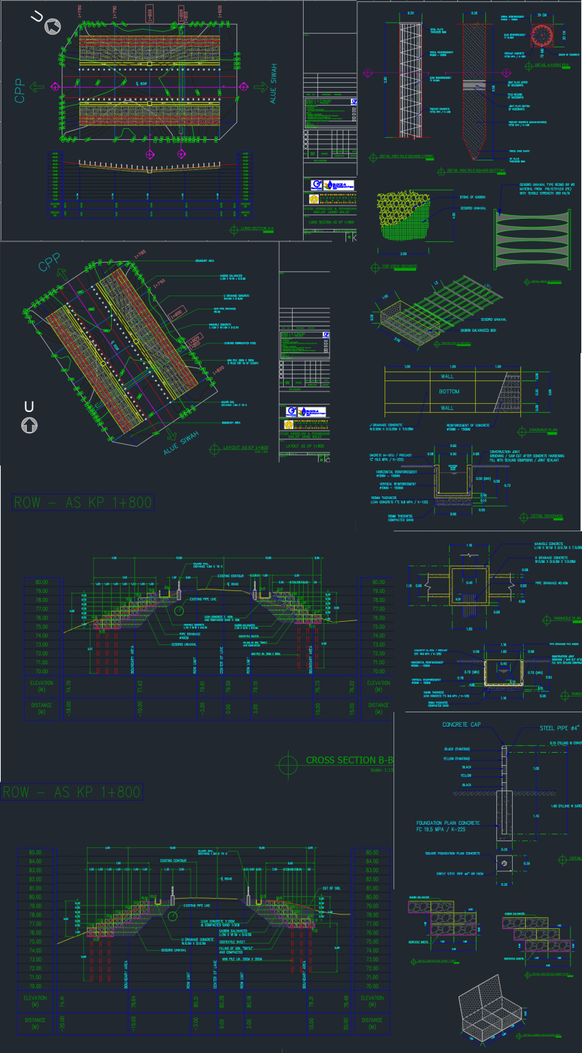 CAD Blocks of Highways, Paths and Streets Free Download!