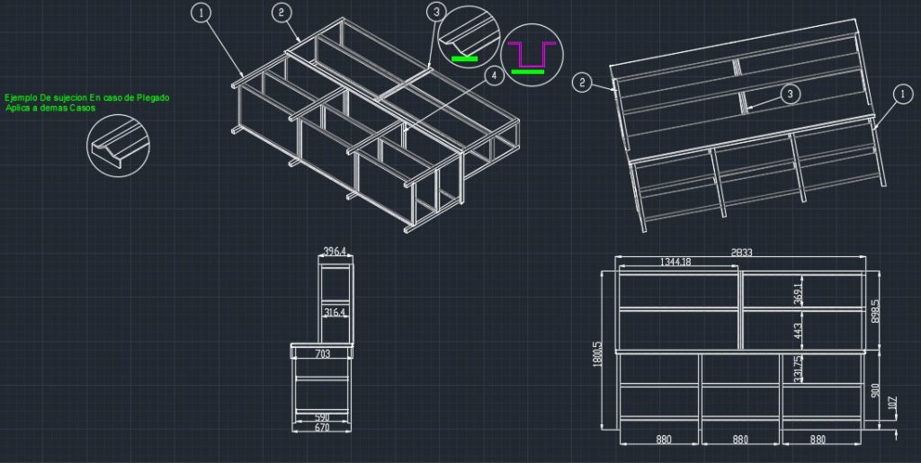 Pantry In DWG (105.67 KB) | CAD library