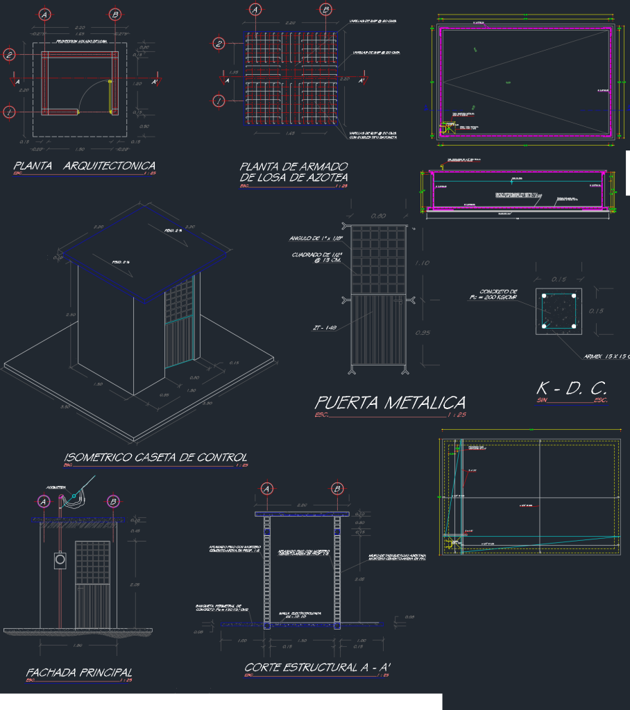 Pressure Reducing Valve in DWG (19.23 KB) | CAD library