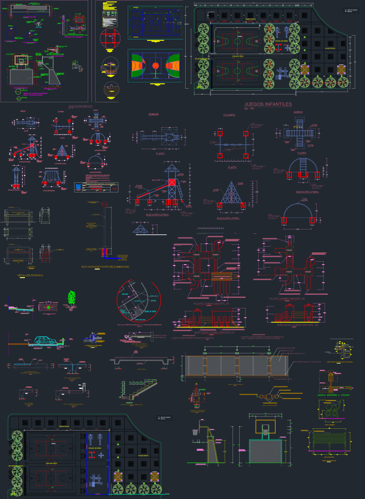 Athletics Track. In DWG (4.95 MB) | CAD library