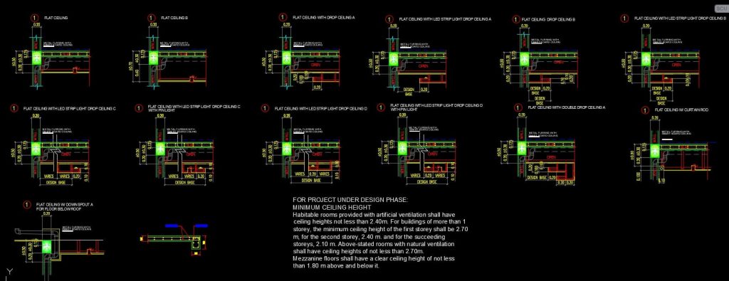 Plafon En DWG (619.62 KB) | Librería CAD