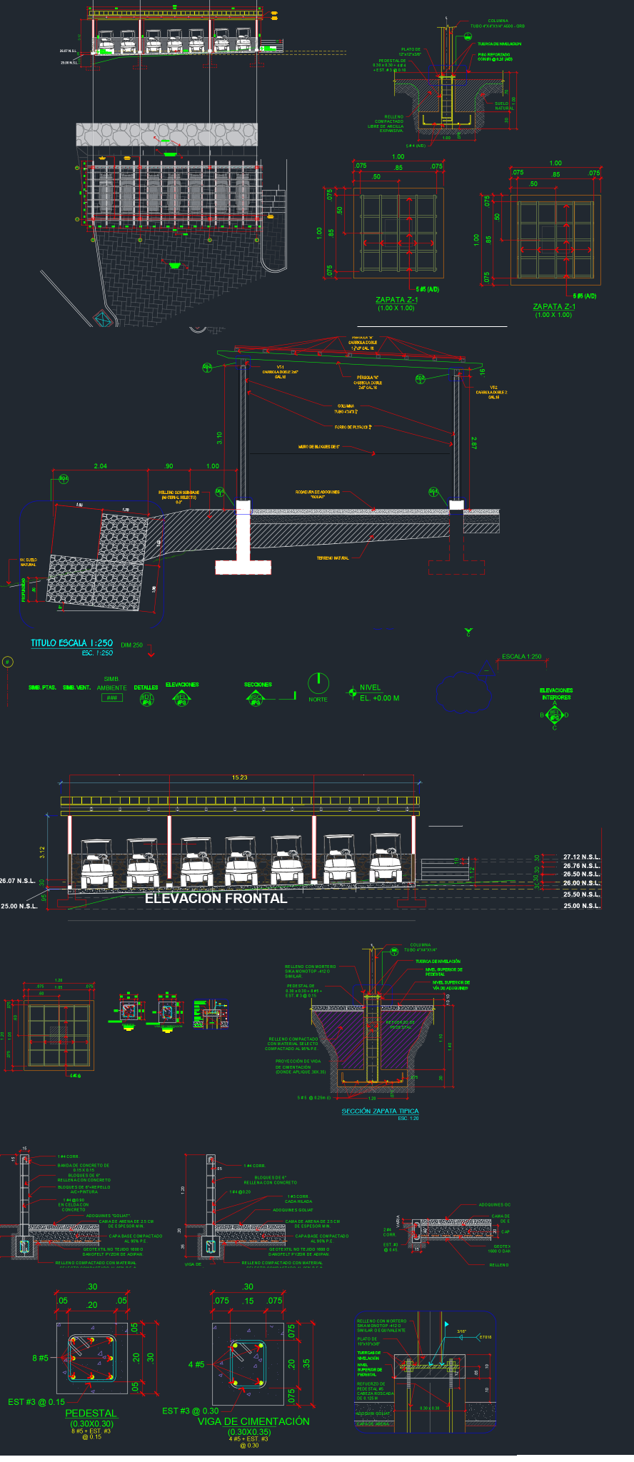 Parking CAD Blocks Free Download!