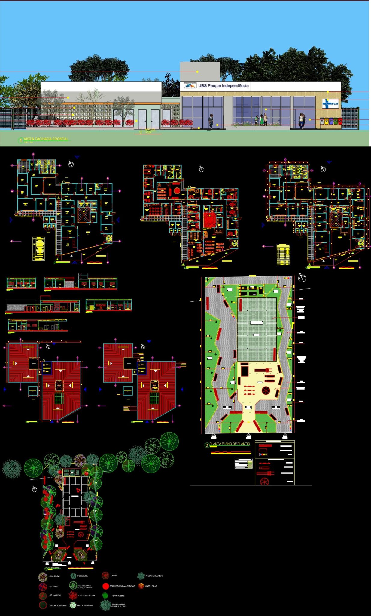 Centro De Salud. En DWG (4.02 MB) | Librería CAD Centro De Salud. En DWG (4.02 MB) | Librería CAD