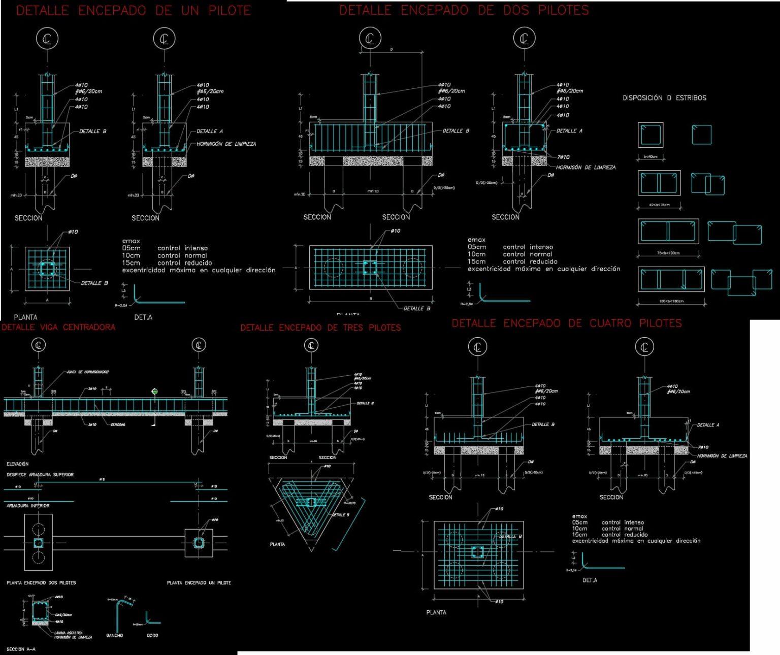 Basement Construction In DWG (240.84 KB) | CAD library