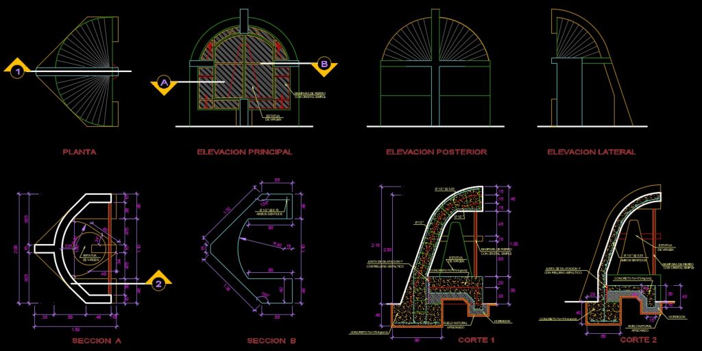 Alucobond Composite Panel In DWG (87.98 KB) | CAD library