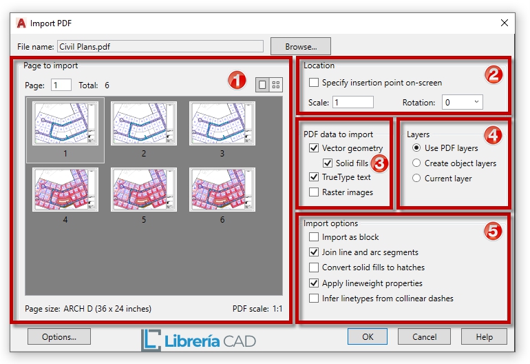 Import A PDF Into AutoCAD Step By Step Tutorial