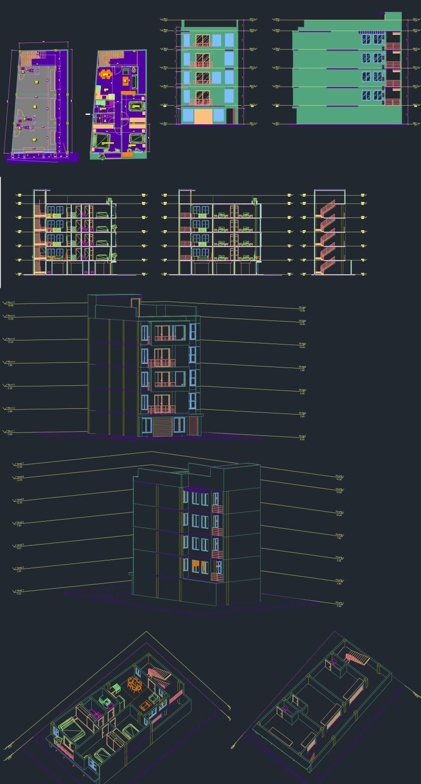Administrative Office CAD Blocks Free Download!