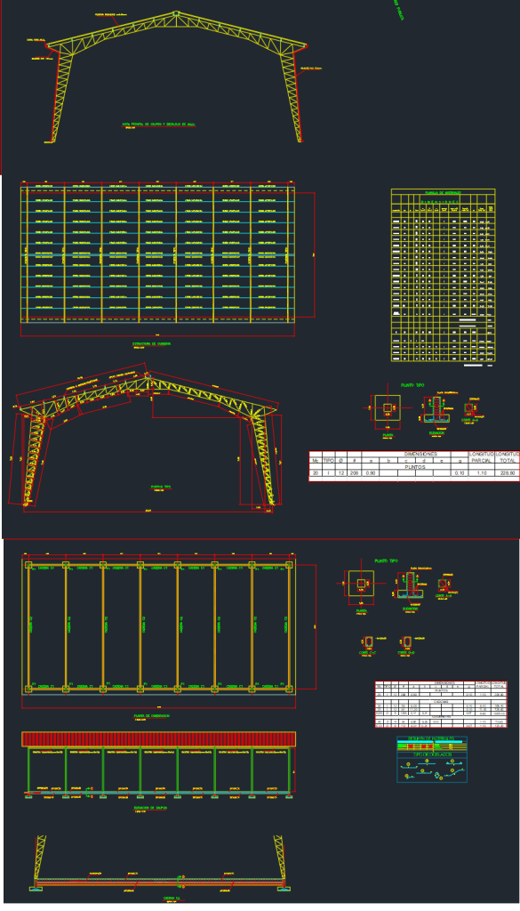 Structural Shed in DWG (478.16 KB) | CAD Library