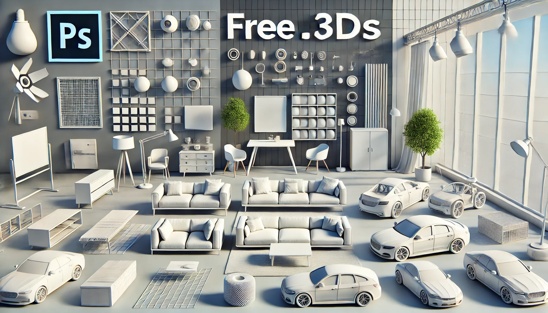 Free 3D Models in 3DS Format | CAD Library