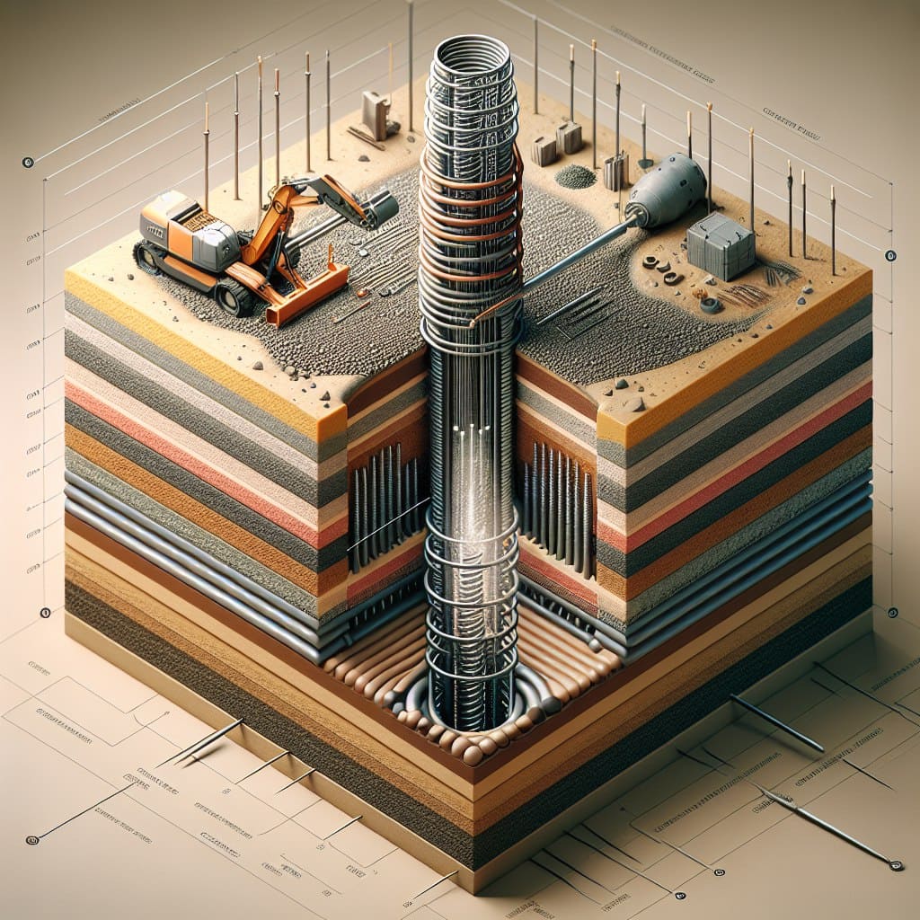 Fundações Especiais: Blocos CAD de Microestacas