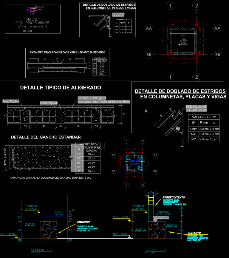 Foundation CAD Blocks Free Download!