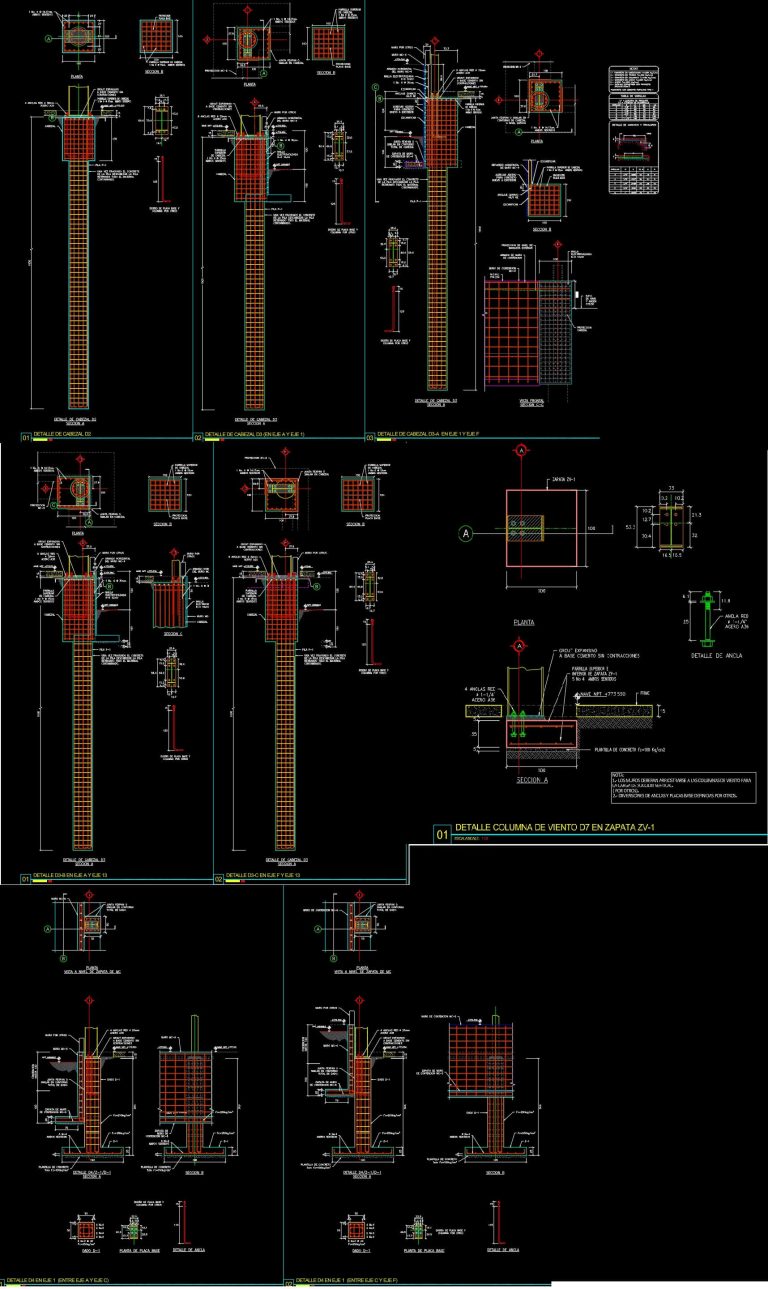 Foundation CAD Blocks Free Download!