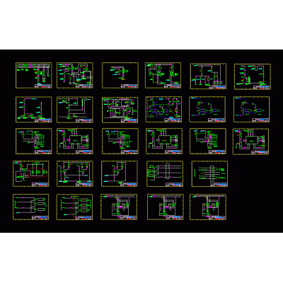 Generator Set In DWG (785.93 KB) | CAD library