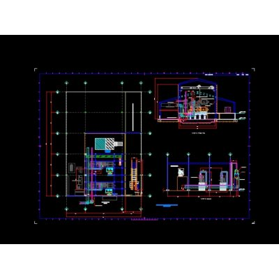 Generator Set In DWG (785.93 KB) | CAD library