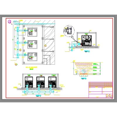 Generator Set In DWG (785.93 KB) | CAD library