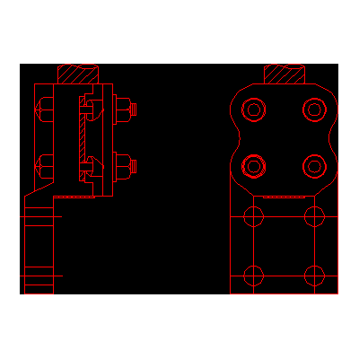 Door Lock In DWG (53.17 KB) | CAD library