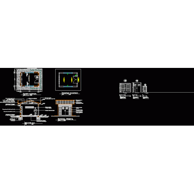 Generator Room Plan in DWG (76.06 KB) | CAD Library