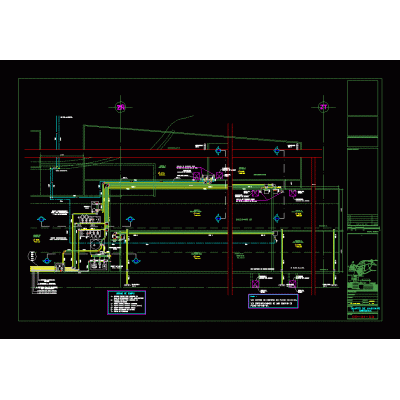 Generator Room Plan in DWG (76.06 KB) | CAD Library