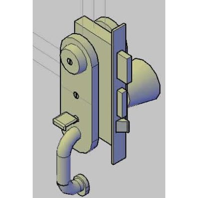Hinges In DWG (0.00 KB) | CAD library