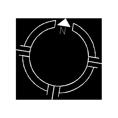 North Symbol in CAD and DWG (4.87 KB) | CAD Library