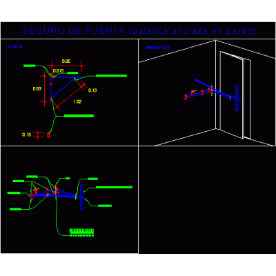 Hinges In DWG (0.00 KB) | CAD library