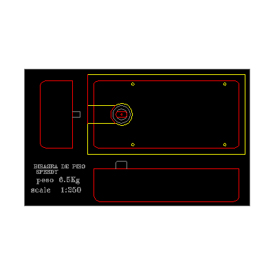 Door Lock In DWG (53.17 KB) | CAD library